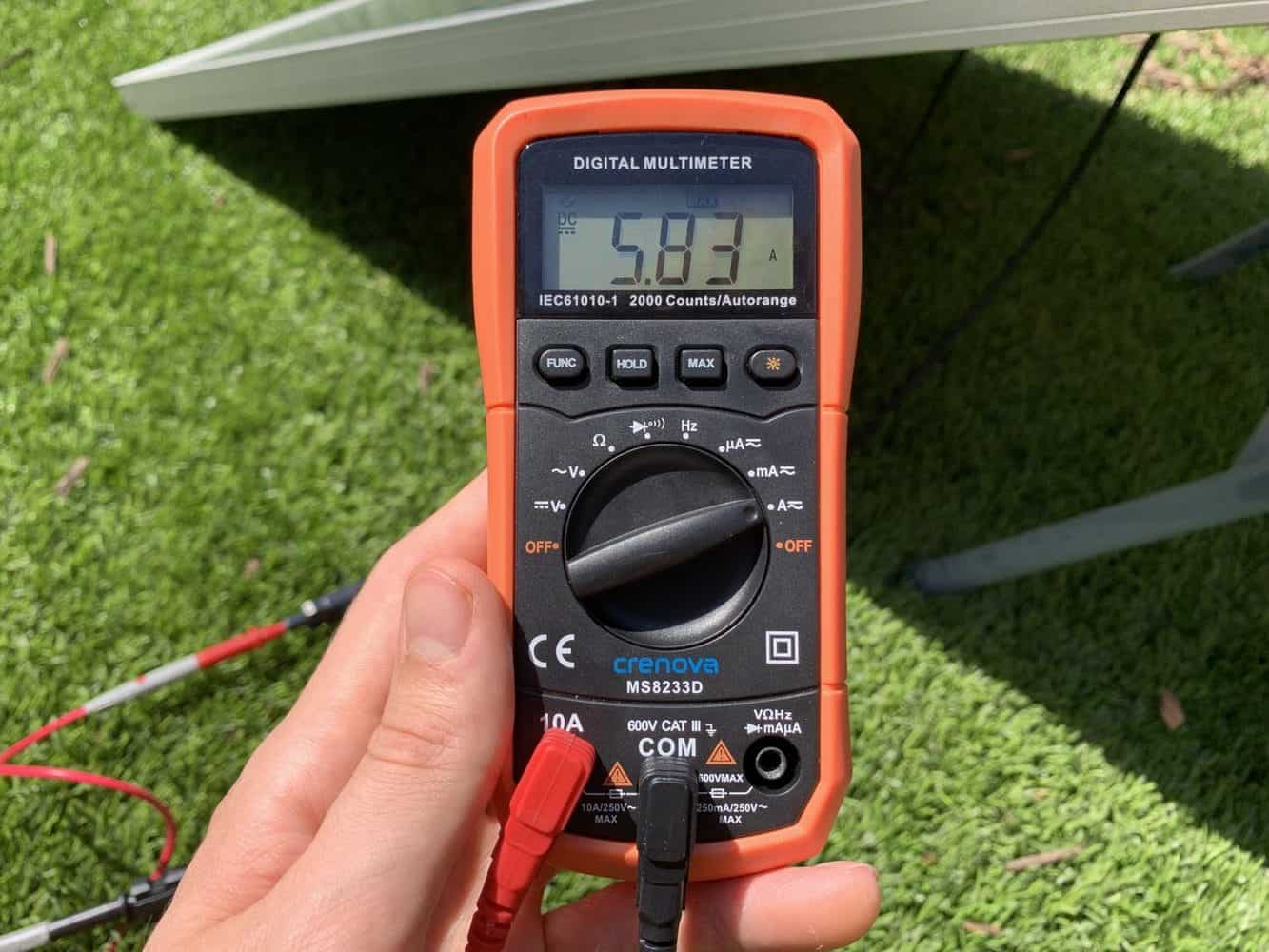 3 Ways to Test Solar Panels: Output, Voltage & Current - RVing Beginner