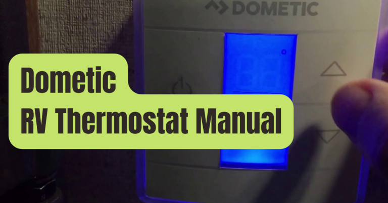 How To Set Dometic Rv Thermostat