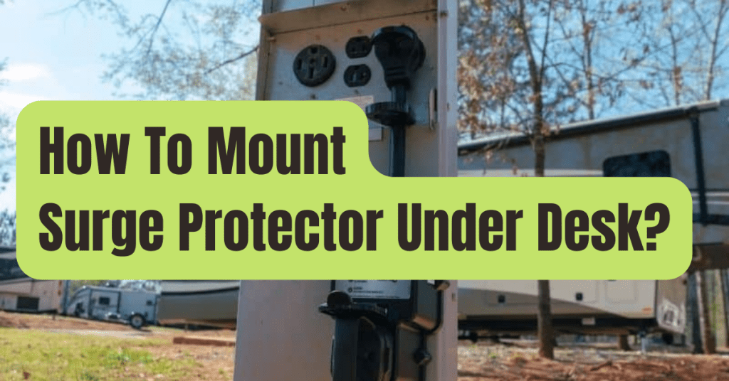 How to Mount a Power Strip (and Power Bricks) Under Your Desk - RVing ...