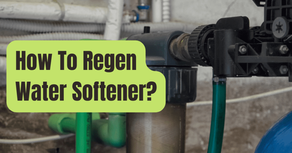 How To Regen Water Softener - RVing Beginner