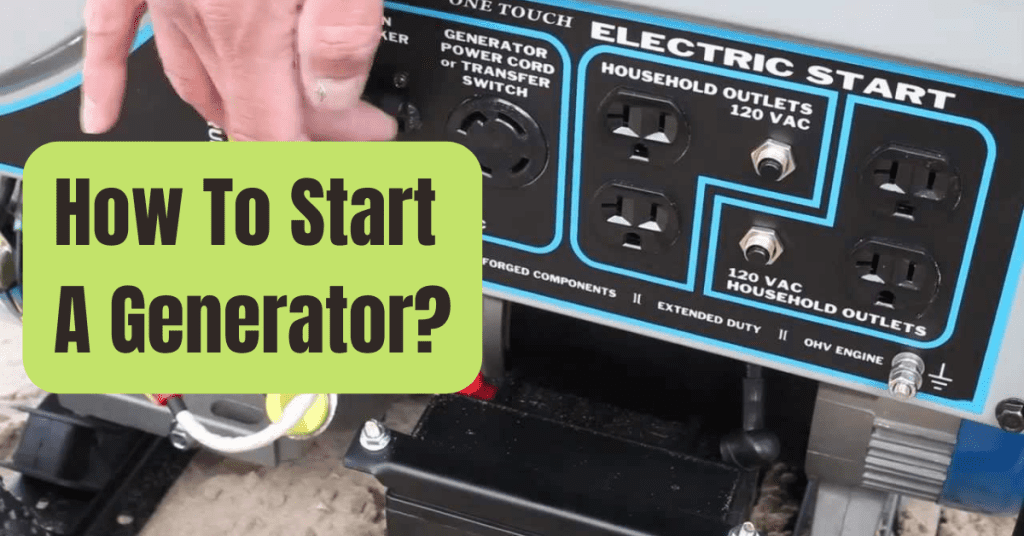 Generator Quick Start Guide - RVing Beginner