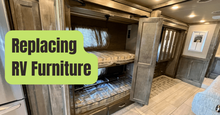 RV Furniture Replacement Guide: Sofas, Couches, Recliners, and Dinettes ...