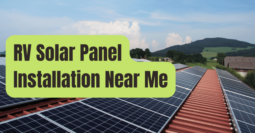 How To Use Solar Panels With A Prewired Furrion Solar Port - RVing Beginner