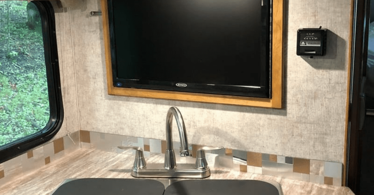 How Big Is The TV Backer In A RV? - RVing Beginner