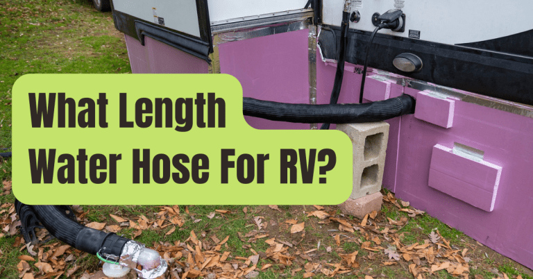 What Length Water Hose For RV - RVing Beginner